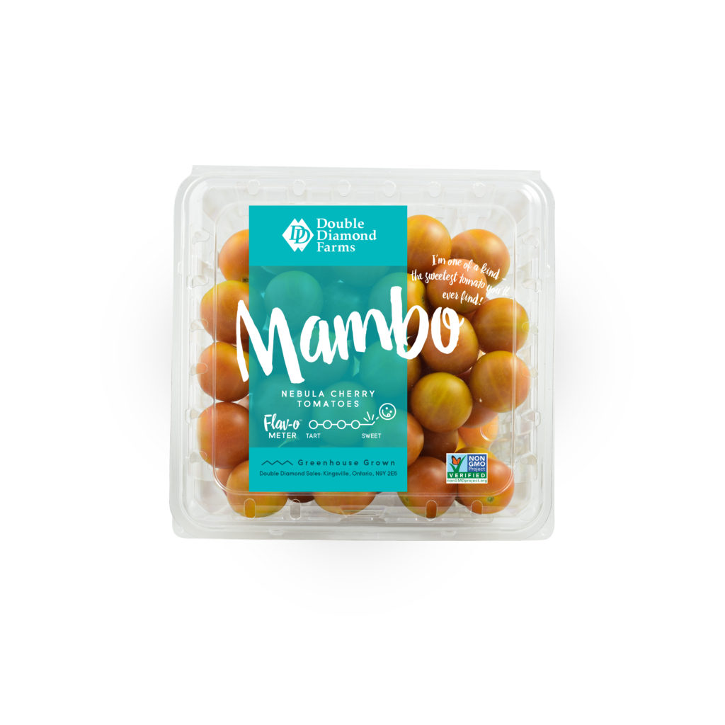 2lb Mambo™ Cherry Tomatoes - clamshell - Double Diamond Farms